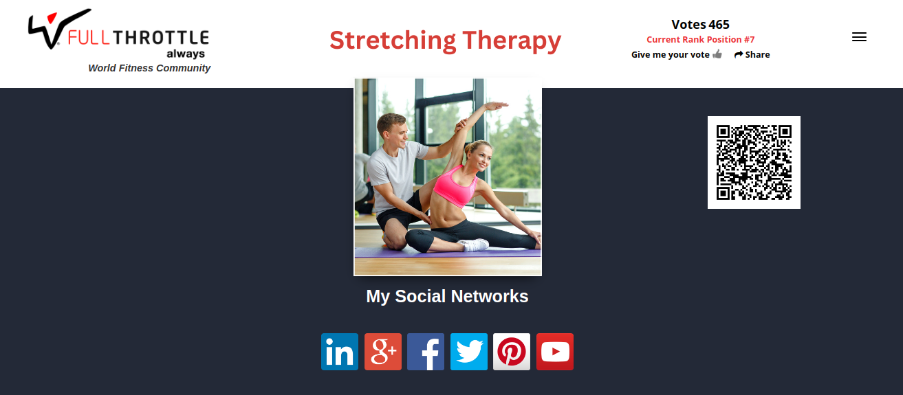 With Fitness Finder: Promote Your Stretching Therapy Business