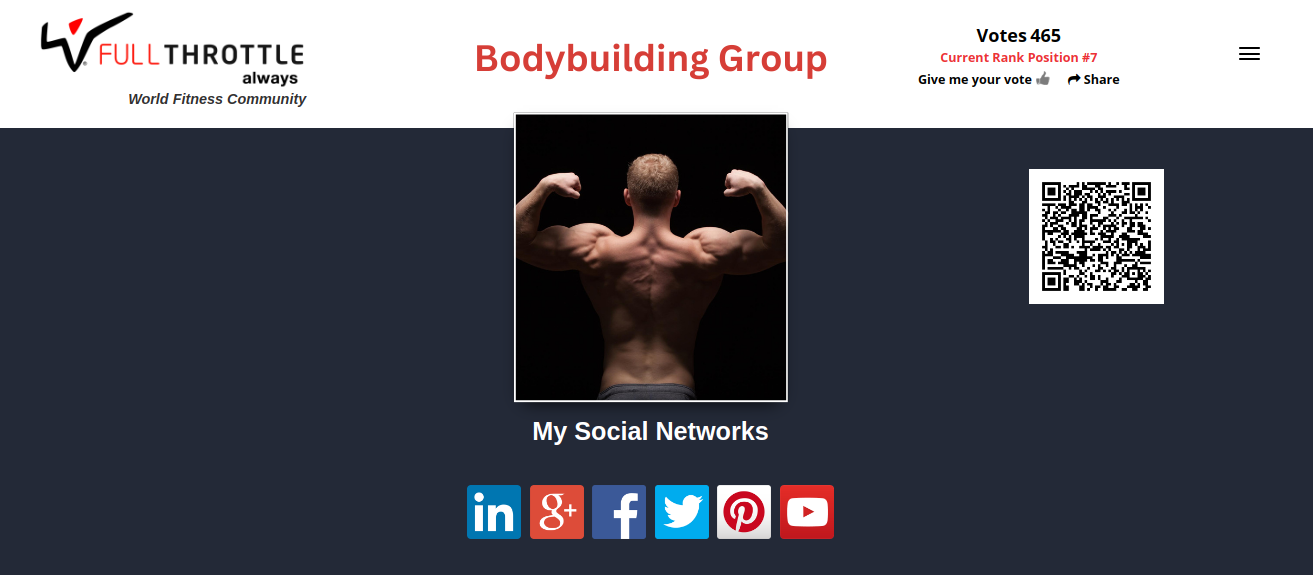 Connect With Bodybuilding Group Via FTA’s Fitness Community